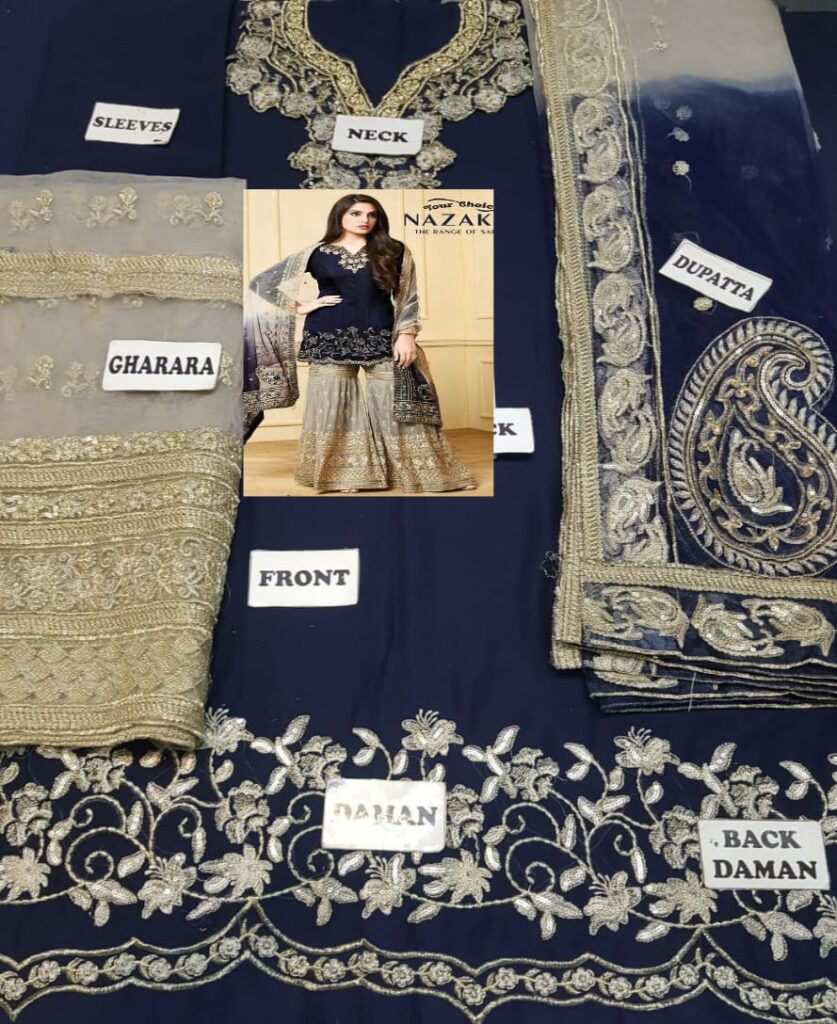 Fashionable ZAINAB CHOTTANI Chiffon Wedding Collection Master Replica ...