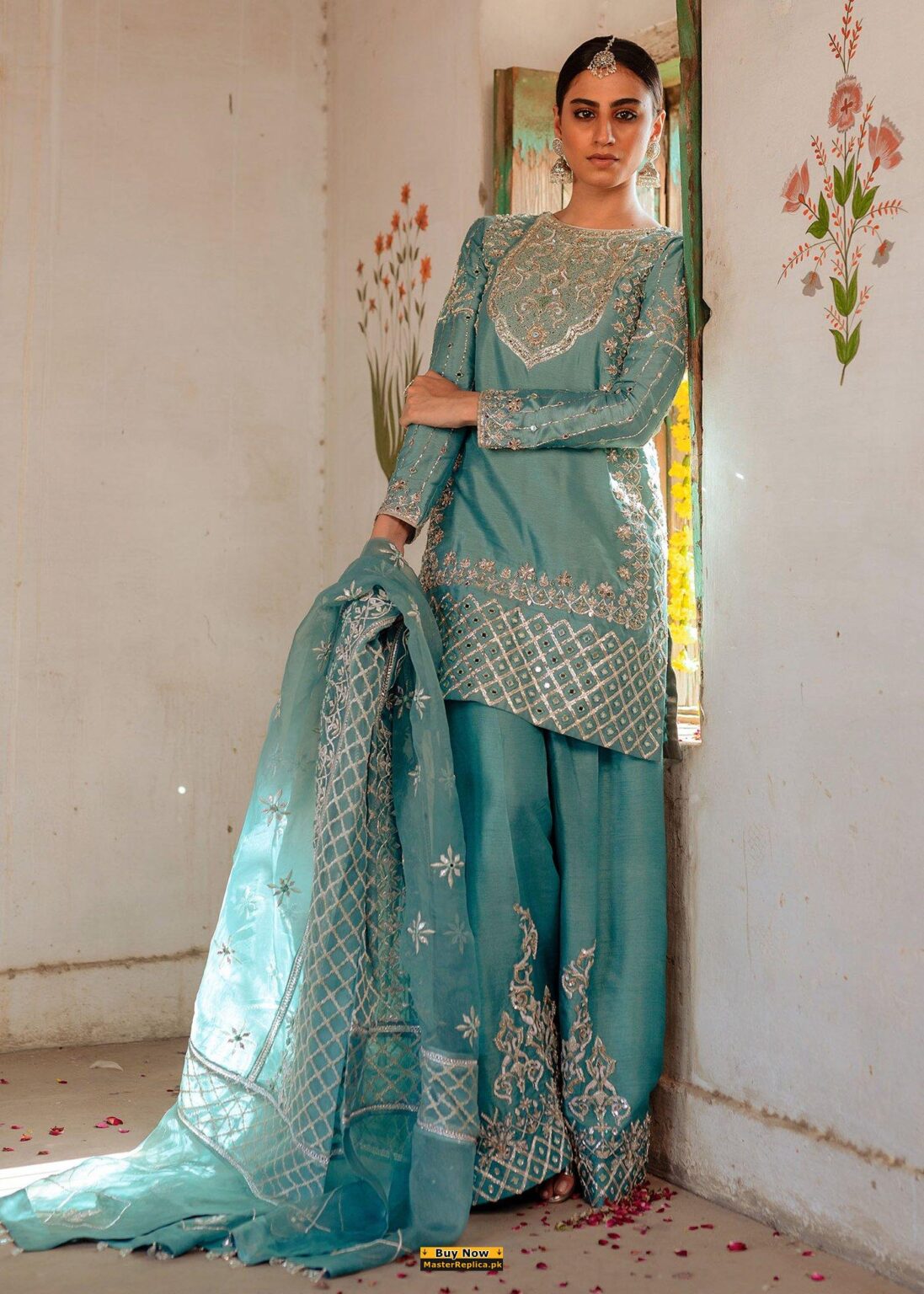 Faiza Saqlain Wedding Collection Master Replica - Master Replica Pakistan