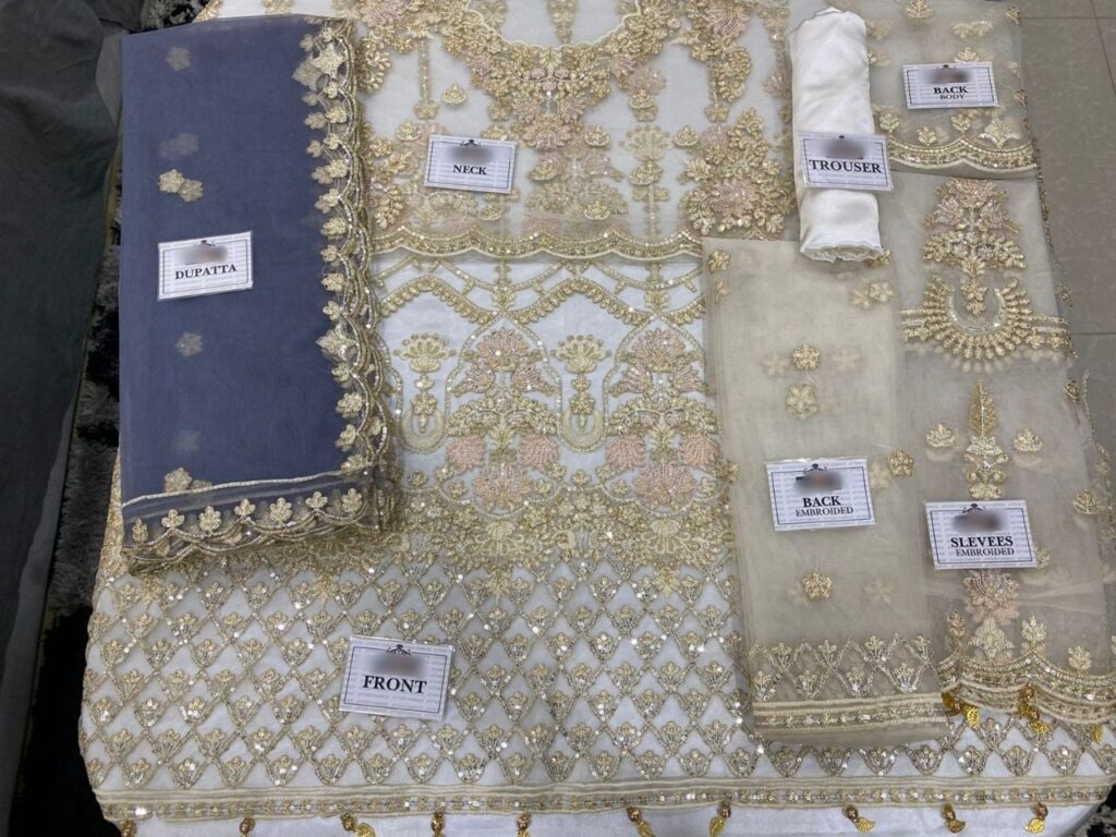 Maria B White Frock Collection Replica - Master Replica Pakistan