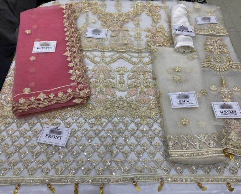 Maria B White Frock Collection Replica - Master Replica Pakistan